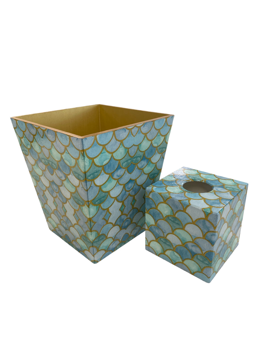Blue Shades Matching Set – Tissue box company