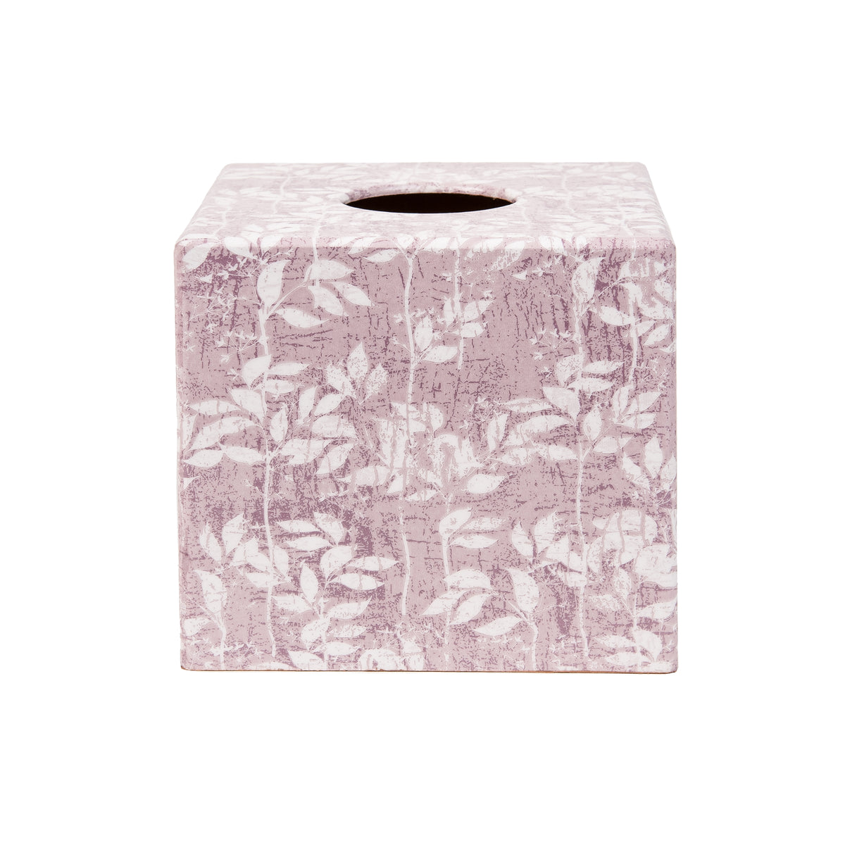 Pastel Pink Leaf wooden Tissue Box Cover – Tissue box company